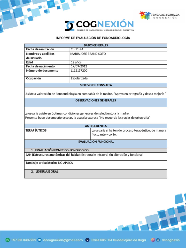 Maria Jose Brand Soto | PDF | Escritura | Memoria