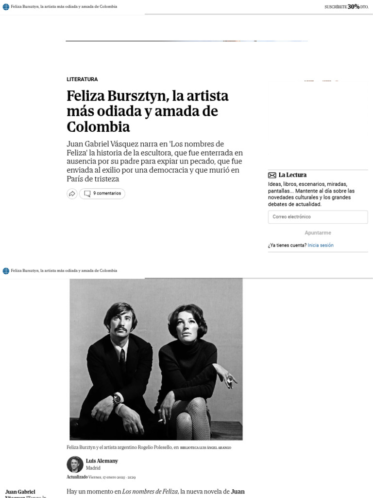 Feliza Bursztyn: Arte y Exilio | PDF | Gabriel García Márquez | Colombia