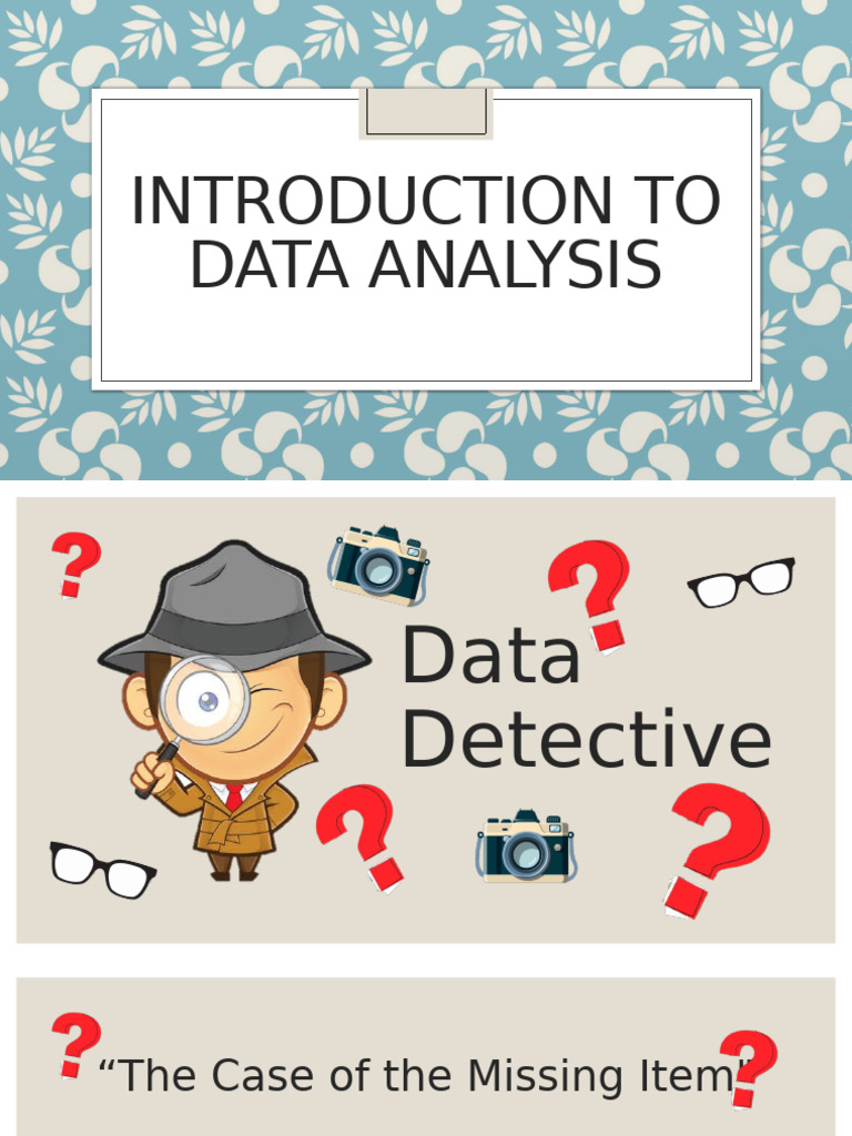 III. Create Models for Data Analysis | PDF | Data | Data Analysis