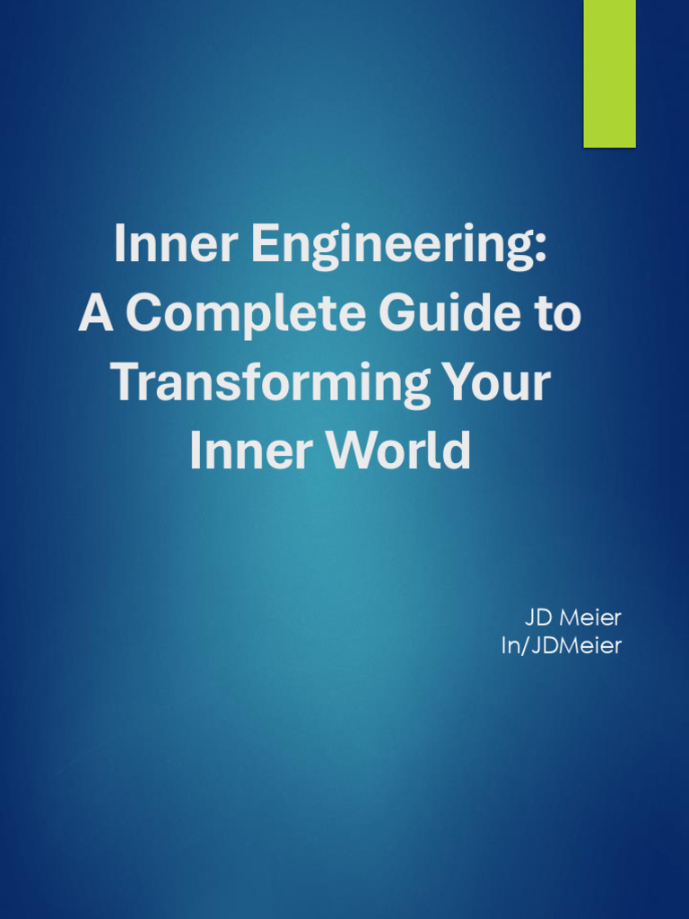 Inner Engineering | PDF | Shadow (Psychology) | Archetype