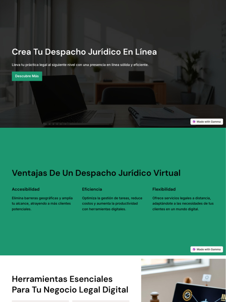 Crea Tu Despacho Juridico en Linea | PDF | Internet | Publicidad digital