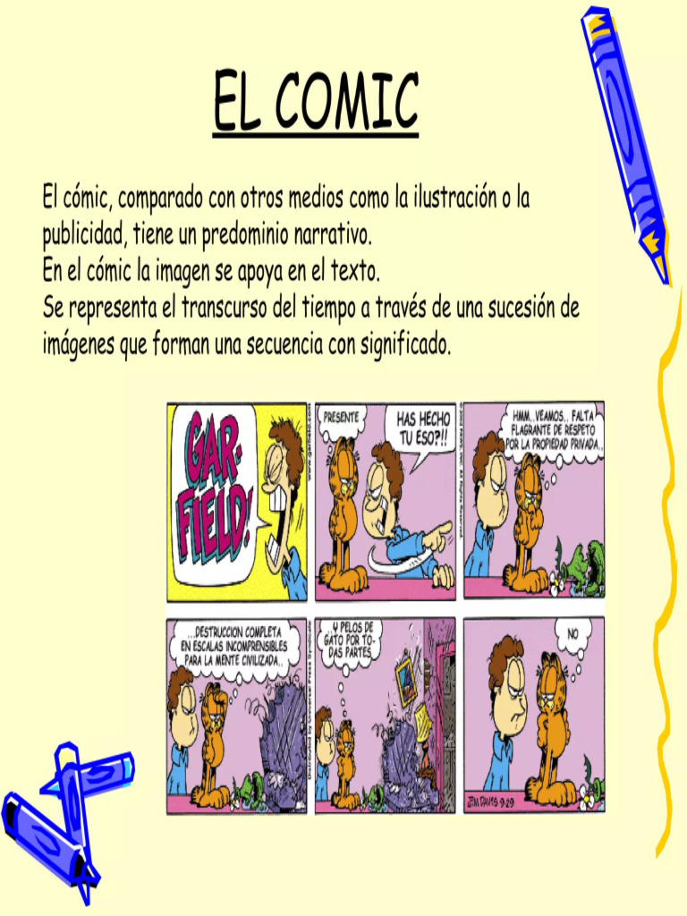 Elementos de un cómic | PDF