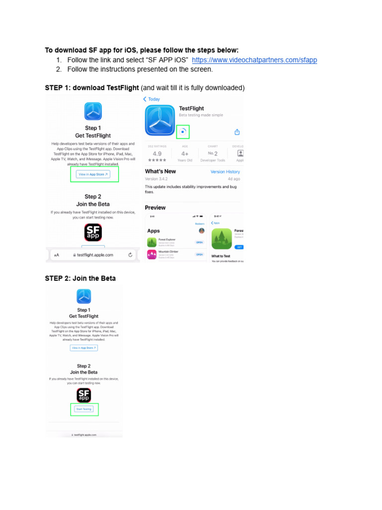 SF App IOS | PDF
