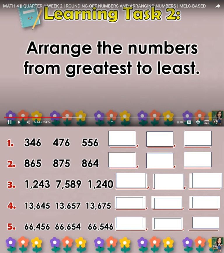 Grade 4 Math Q1 W2 ACTIVITY | PDF