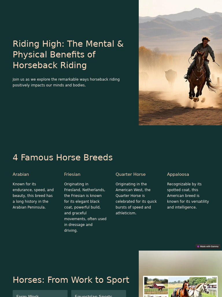 Benefits of Equestrian Activities | PDF | Horses | Equestrianism