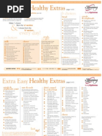 Slimming World Syns for Snacks & Treats | PDF | Cooking, Food & Wine ...