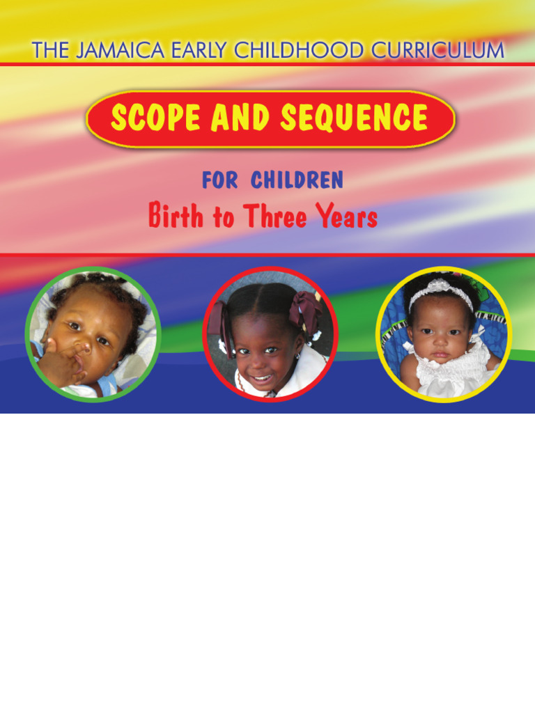 The Jamaica Early Childhood Curriculum Scope and Sequence Birth To ...