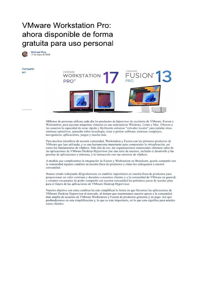 VMWare Workstation Pro | PDF