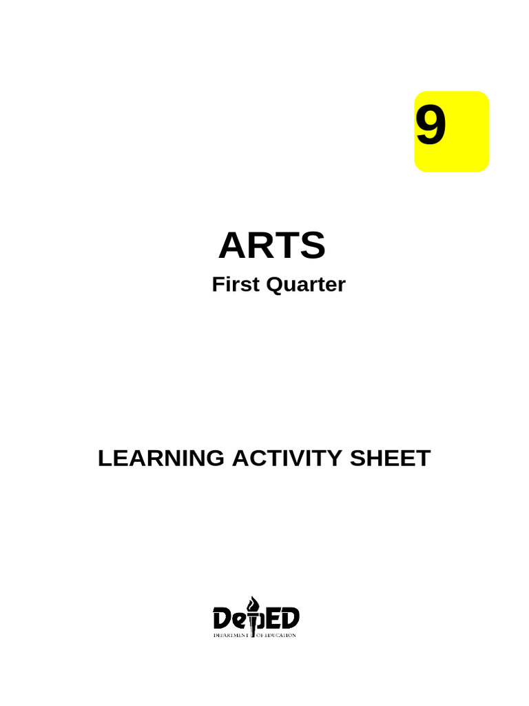 Grade 9 Arts LAS | PDF | Paintings | Medieval Art