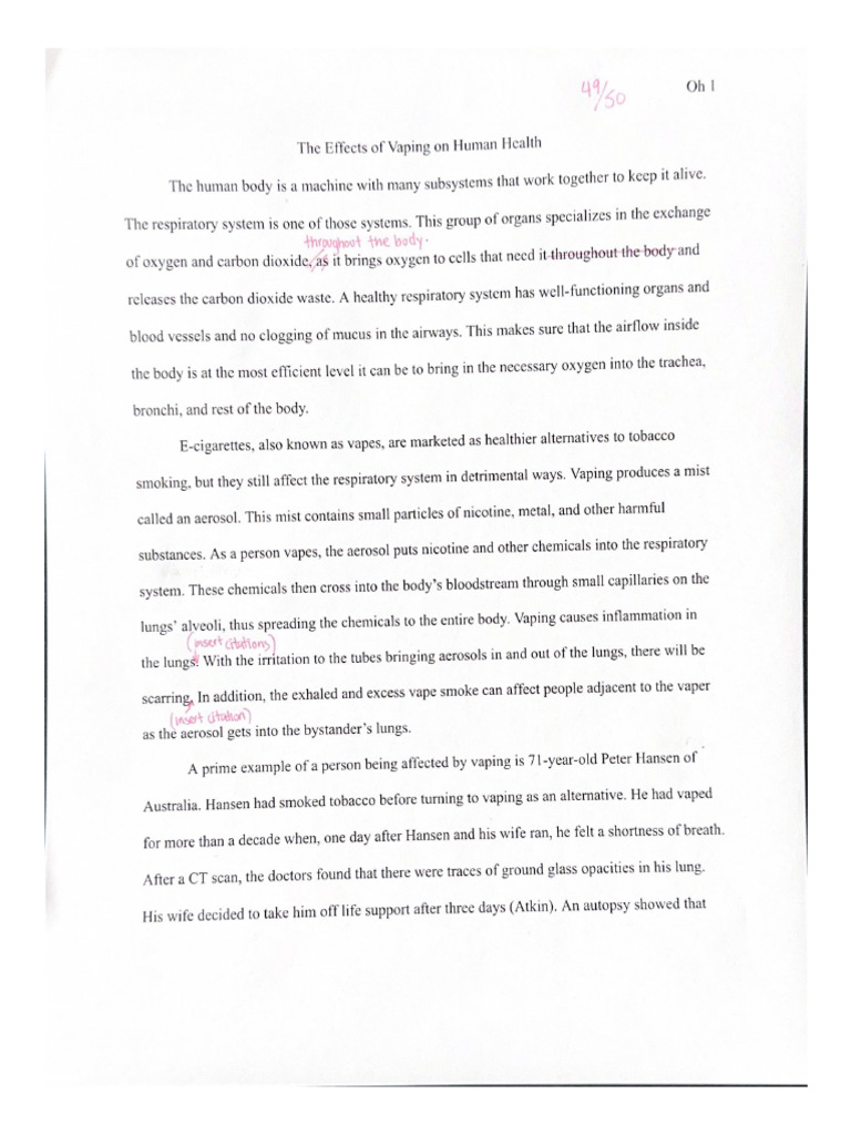 Academic Writing Sample | PDF