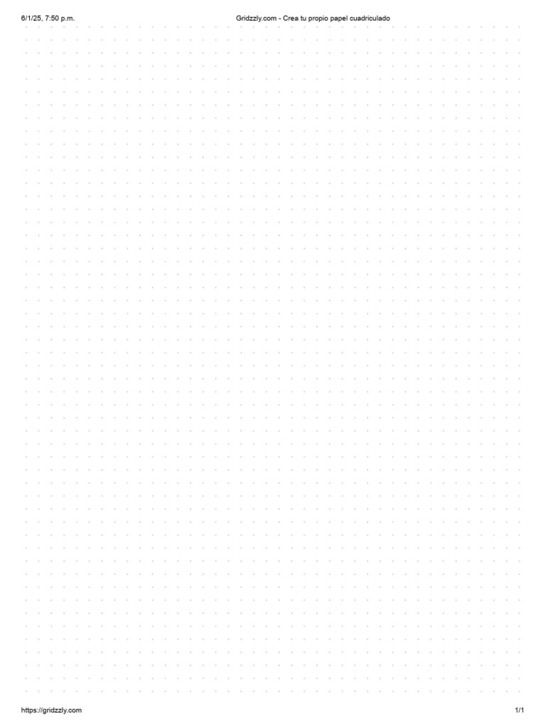 Crea Tu Propio Papel Cuadriculado | PDF
