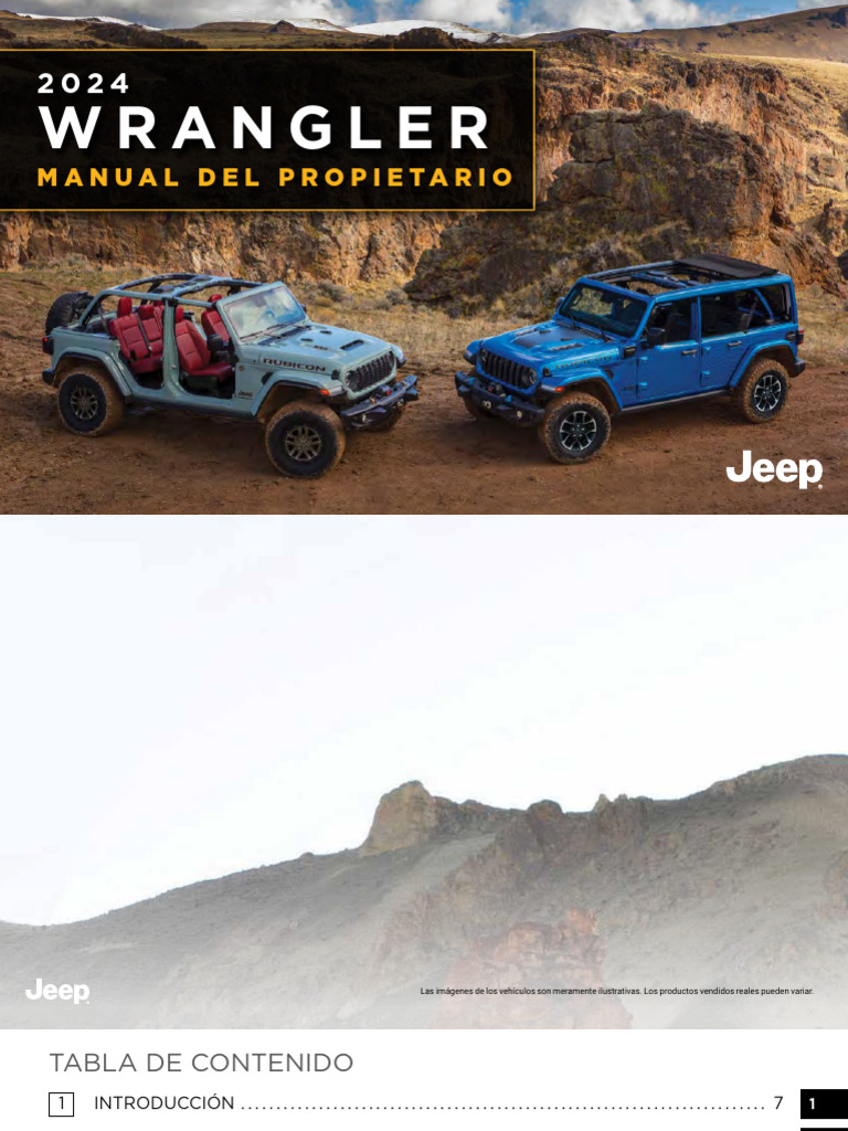 Jeep Wrangler | PDF | Vehículos terrestres | Tecnología de vehículos