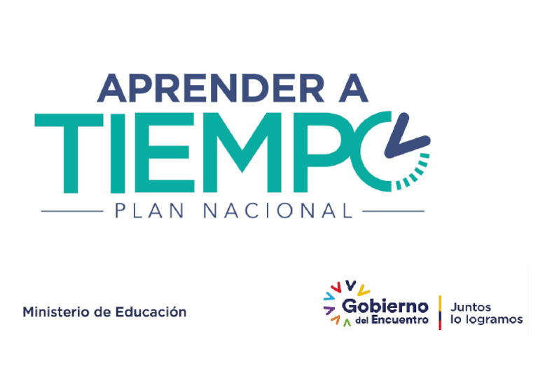 Aprender A Tiempo Logo | PDF