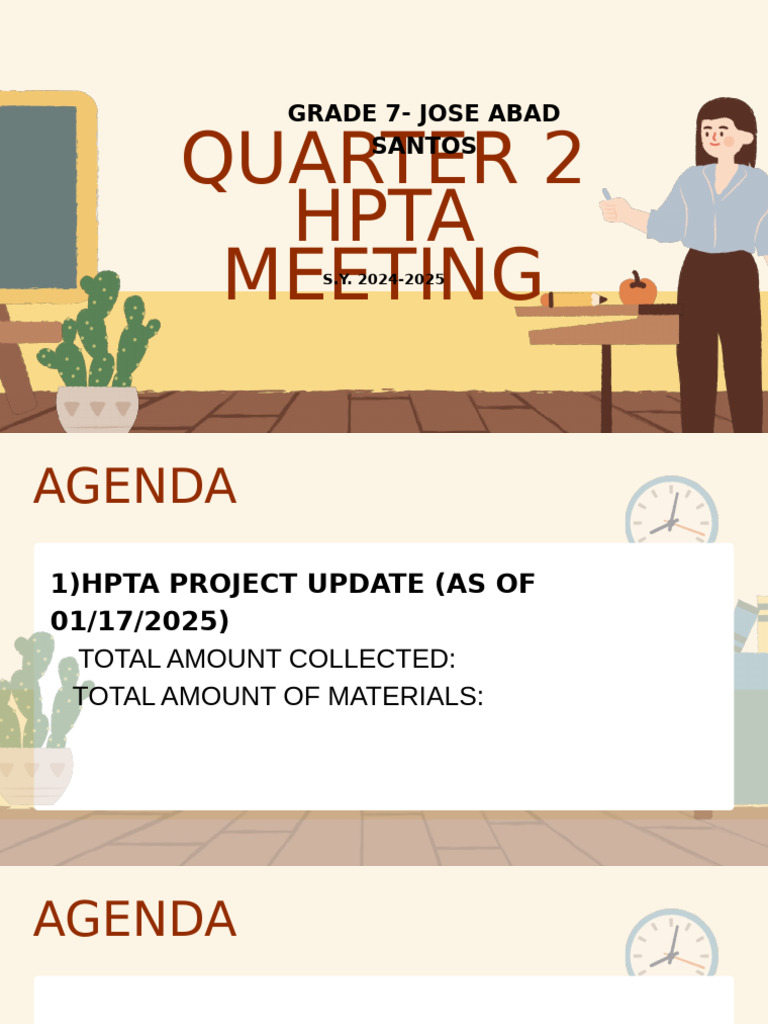 Quarter 2 HPTA MEETING | PDF