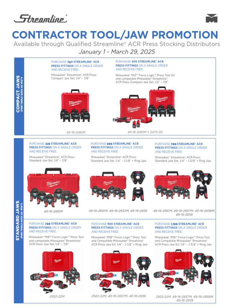 Contractor Tool Jaw Promo Flyer-Q125 | PDF
