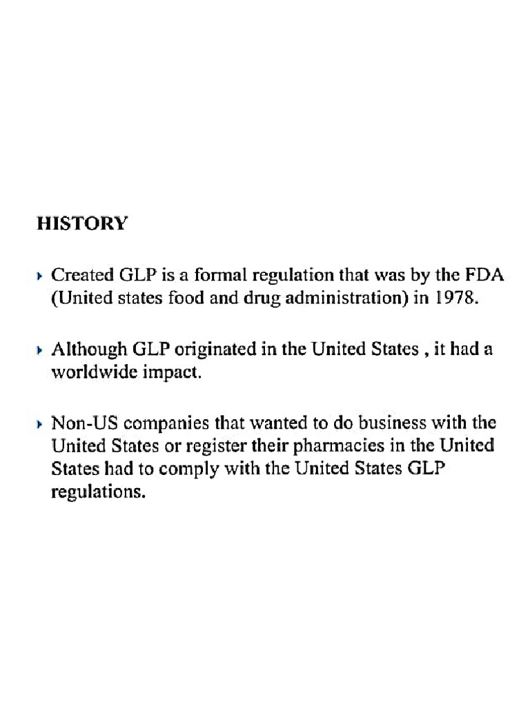GLP | PDF