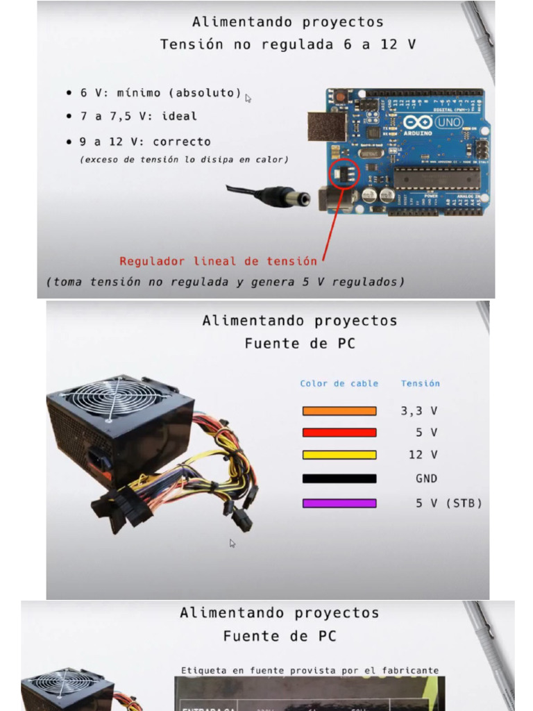 Alimentacion A Arduino | PDF