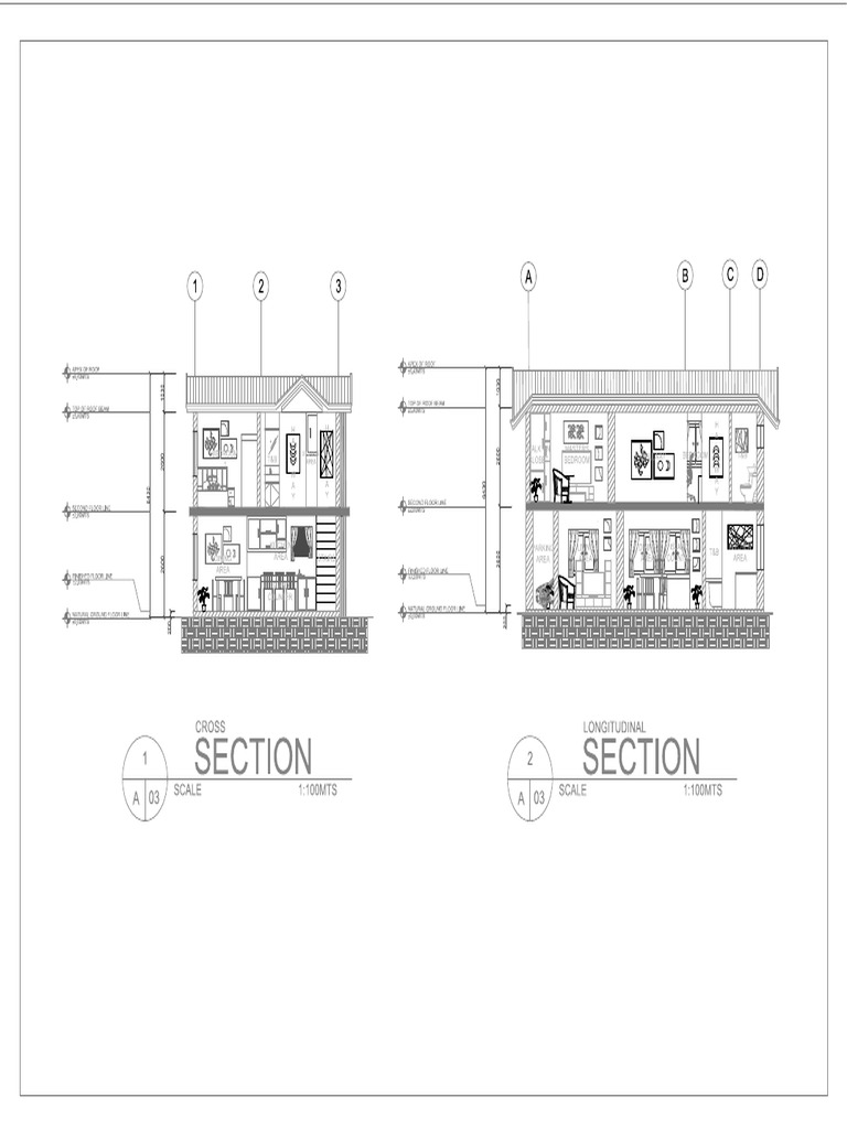 Longitudinal and Cross Section | PDF