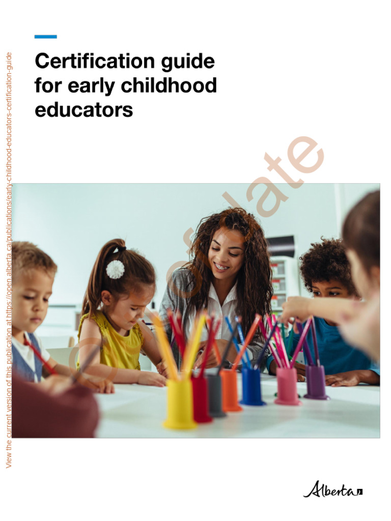 Cs Certification Guide For Early Childhood Educators 2022 04 | PDF ...