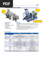 Catalog Pump Ebara Fsa PDF | PDF | Mechanical Engineering | Machines