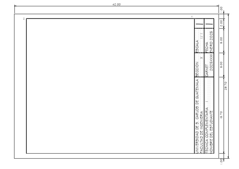 Medidas formato A3 | PDF