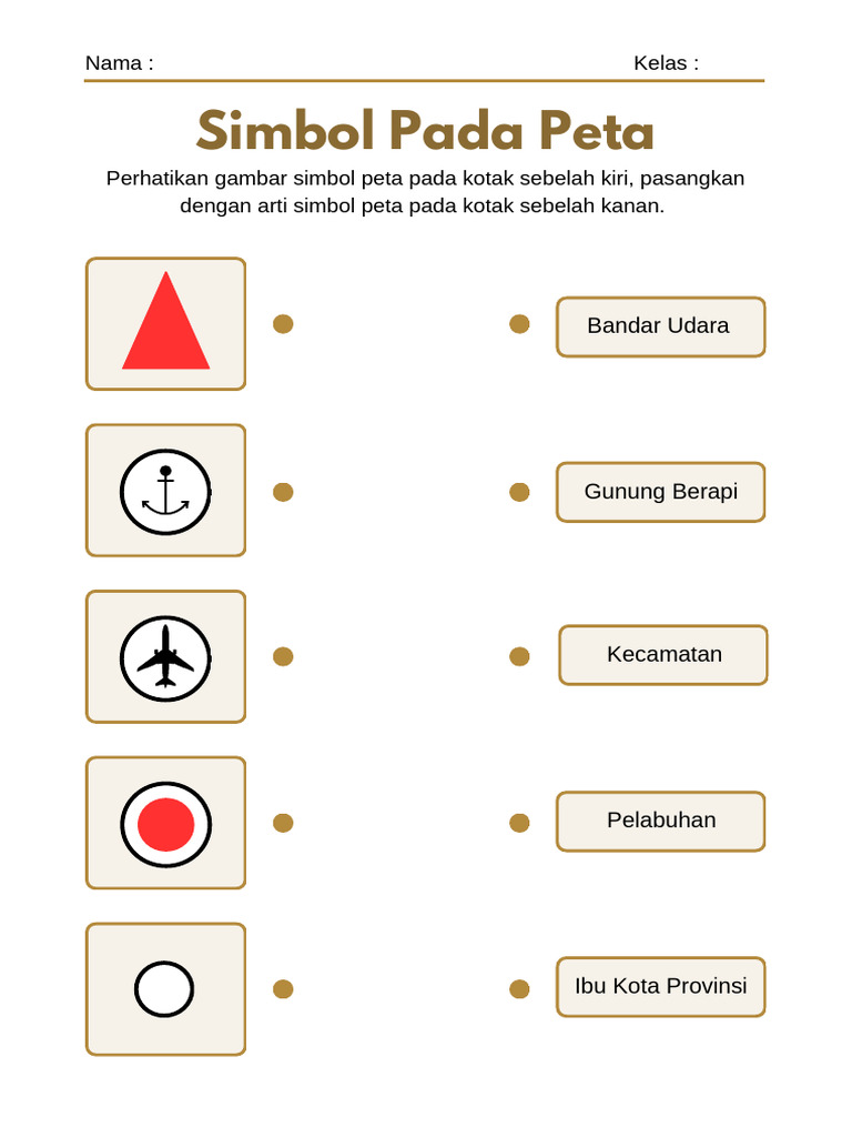 Simbol Peta dan Artinya | PDF