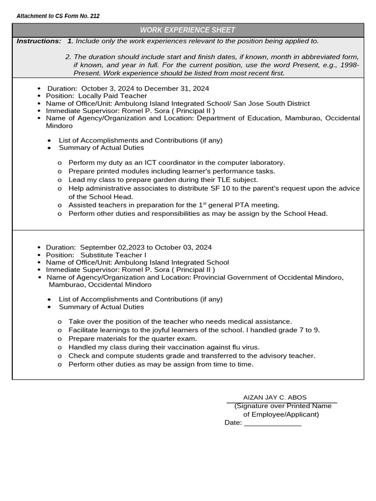 WES 2 | PDF | Teachers | Learning