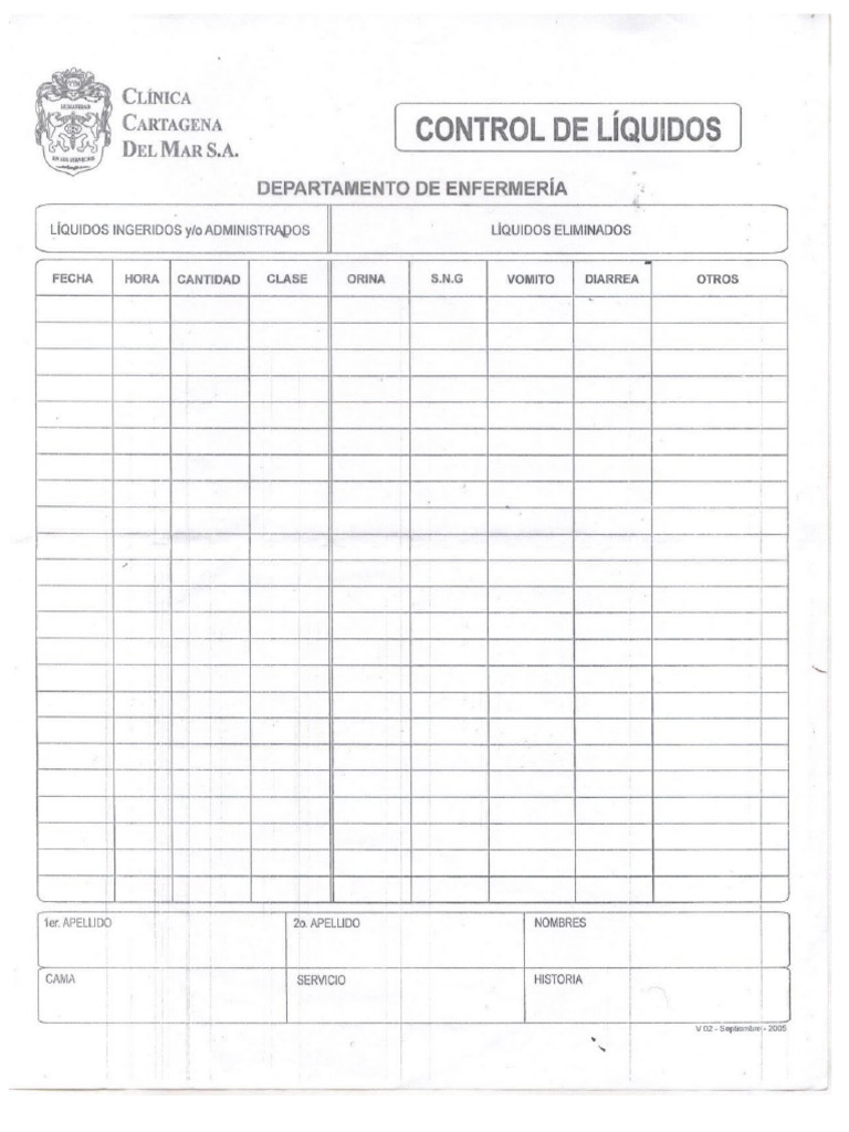 Control de Liquidos | PDF