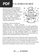 Cuento del Muñeco de Nieve | PDF | Nieve | Ropa