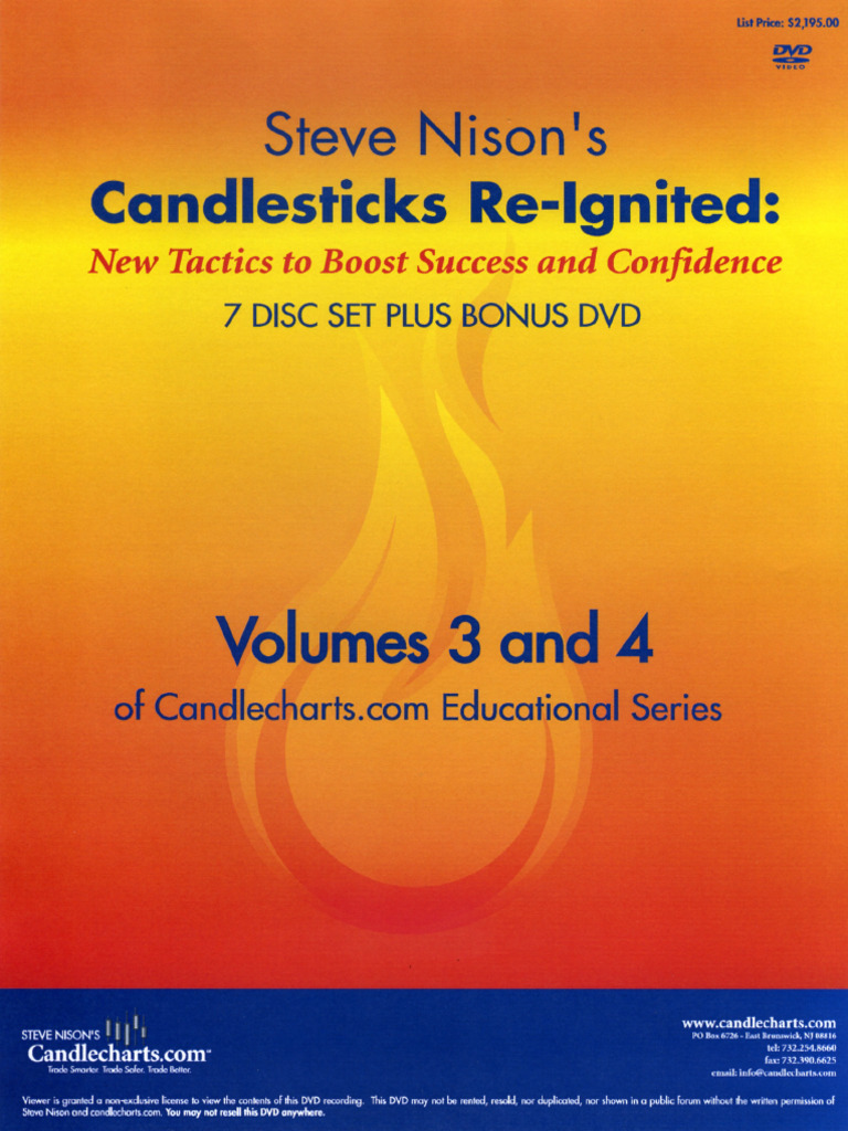 2009 Mega Package Steve Nison Candlestick Reignited Volume 3 and 4 | PDF