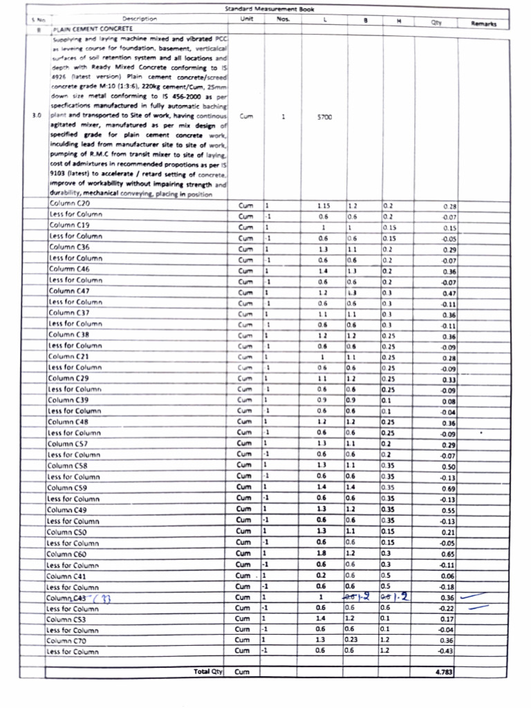 Corrected SMB of Main Structure | PDF | Concrete | Composite Material