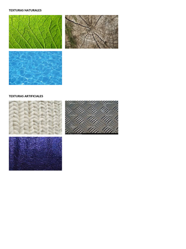Texturas Naturales | PDF