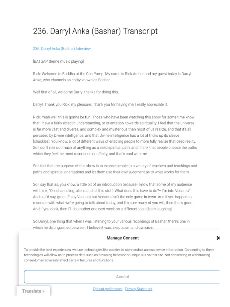 Darryl Anka's Journey to Channeling Bashar | PDF | Http Cookie | Privacy