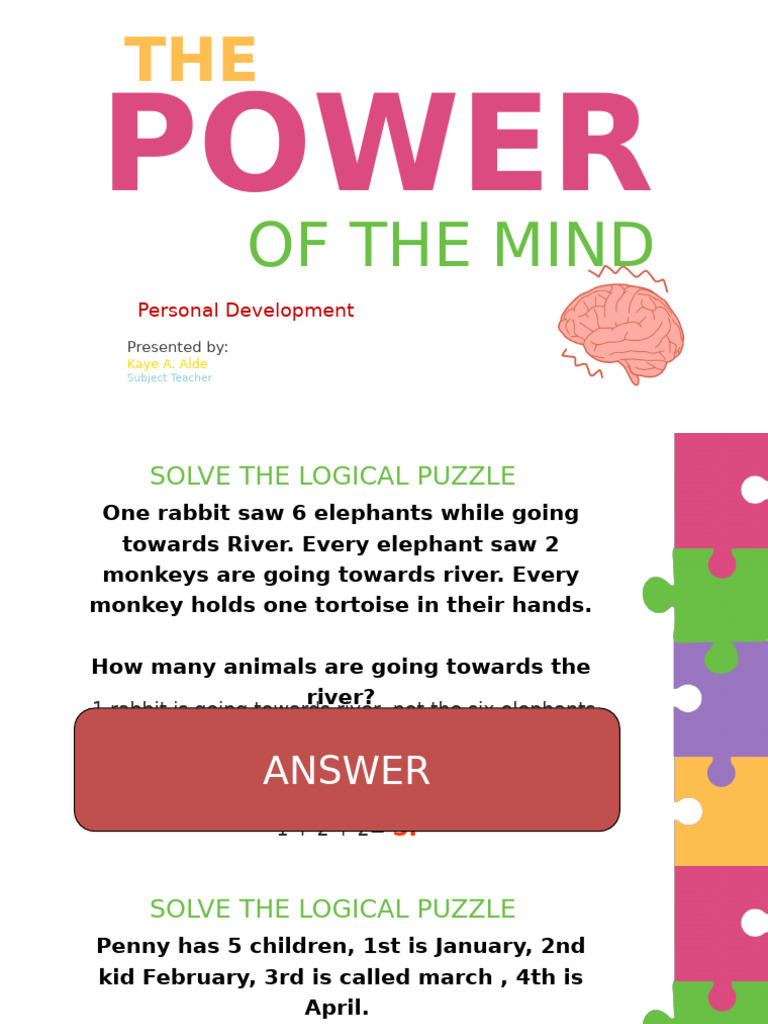 The Power of Mind | PDF | Brain | Cerebrum