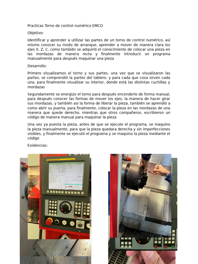 Practicas EMCO | PDF