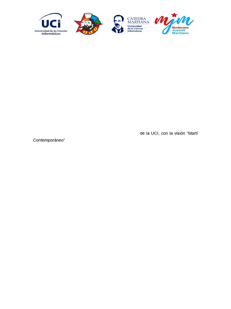 CONVOCATORIA UCI TEM y SJEM | PDF | Cuba