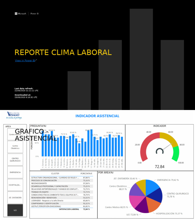 REPORTE CLIMA LABORAL (1) | PDF