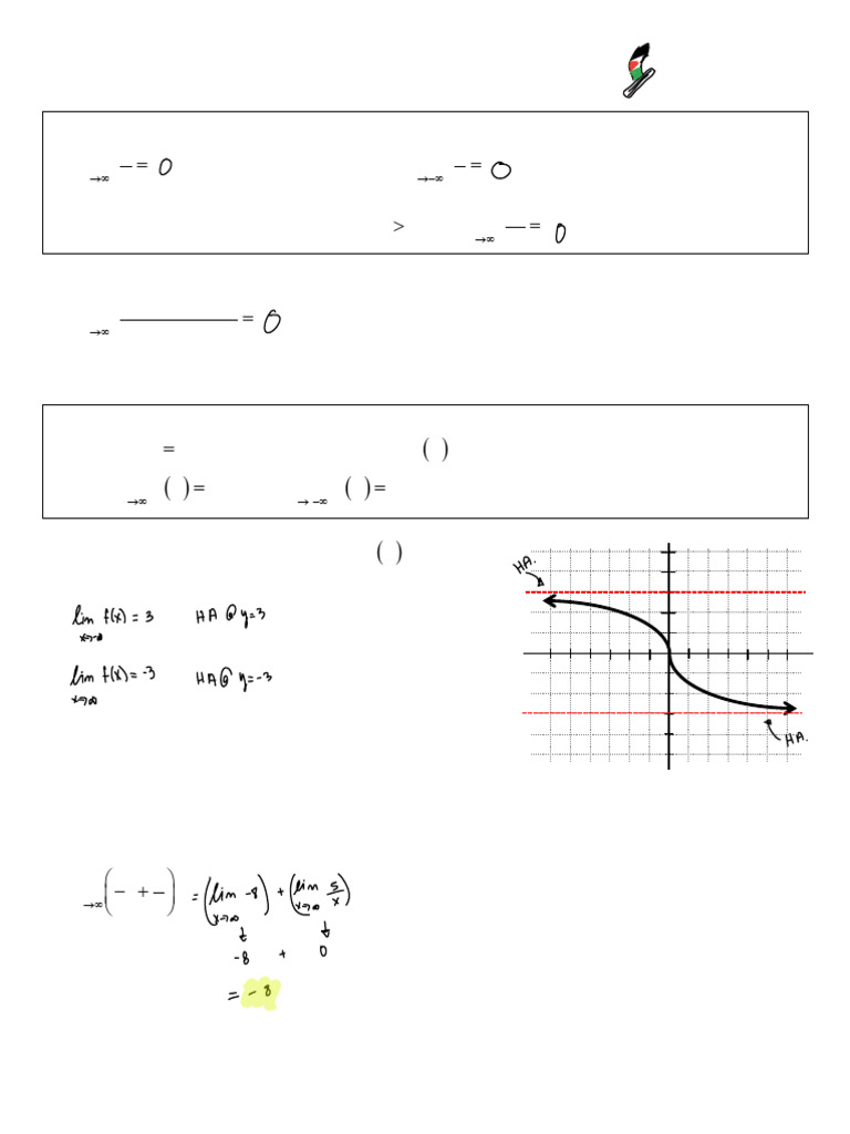 Ch 3 Notes 3 5 3 9 Pdf Asymptote Tangent