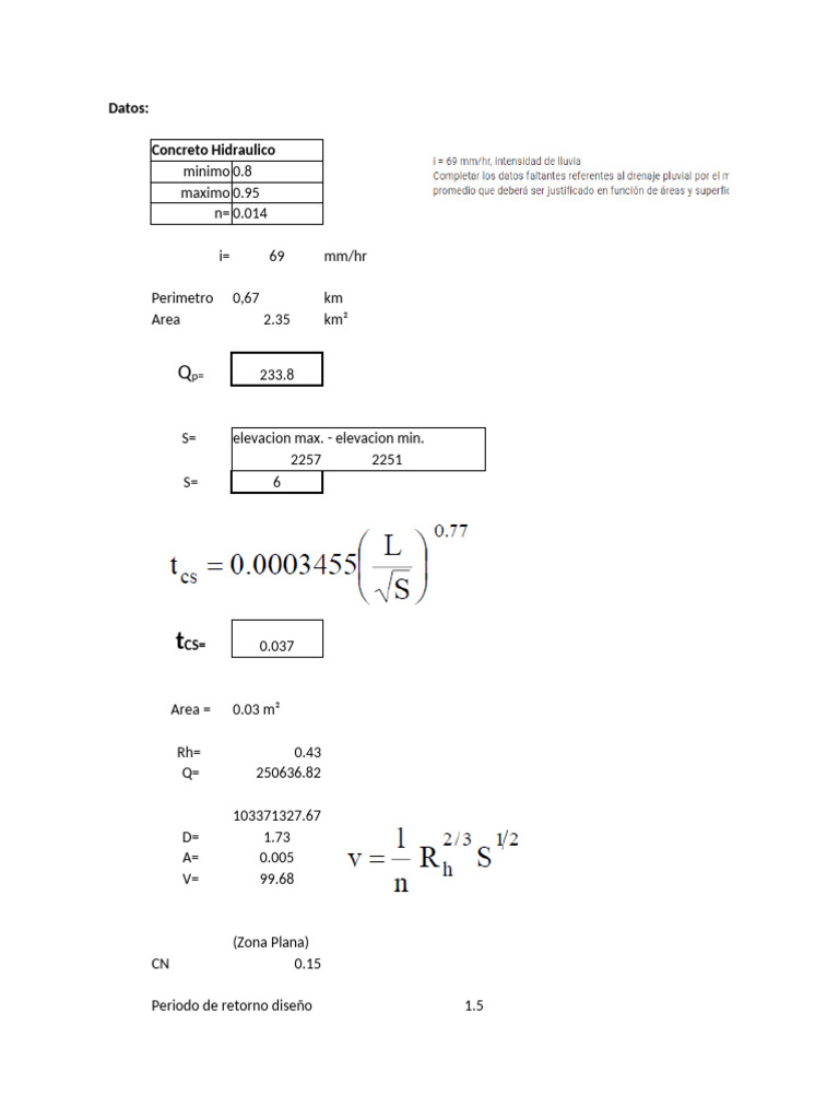 proyecto alcantarillado combinado | PDF