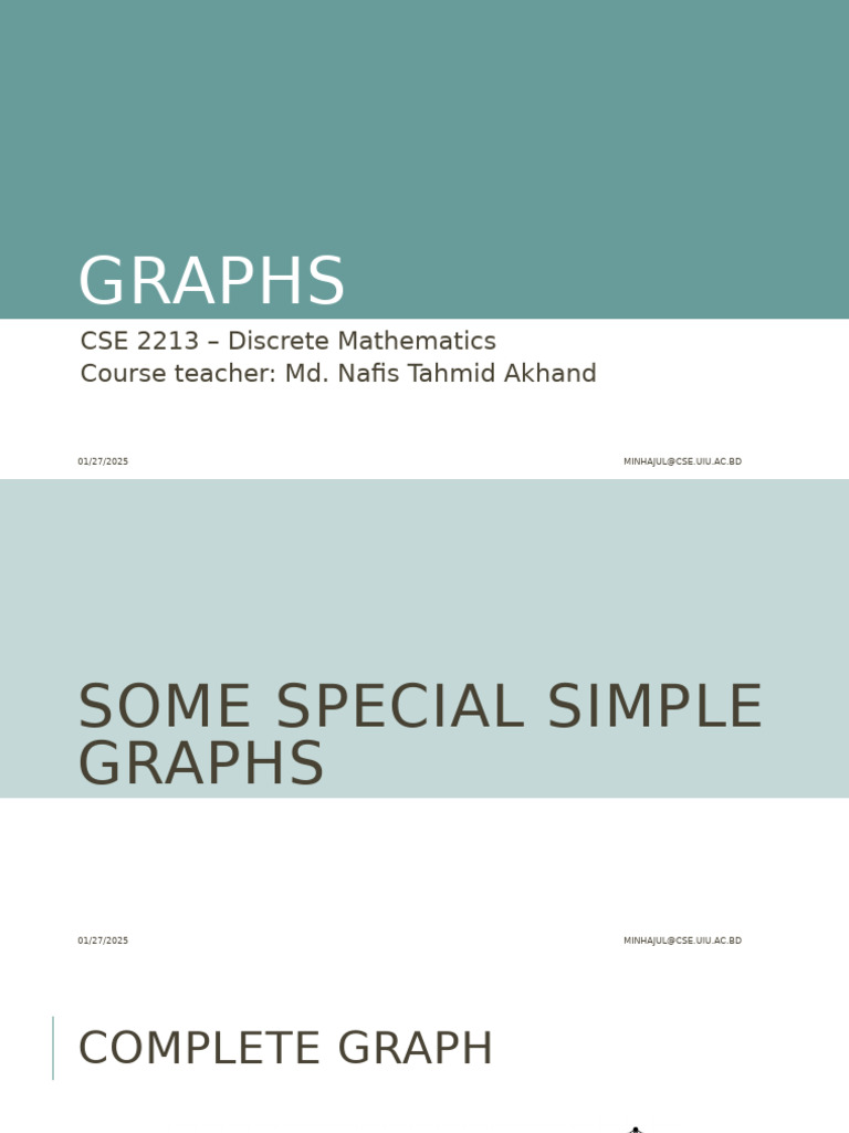 Graph_3 | PDF | Vertex (Graph Theory) | Theoretical Computer Science