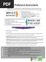 Reinforcemente Assessment For Individuals With Severe Disabilities ...