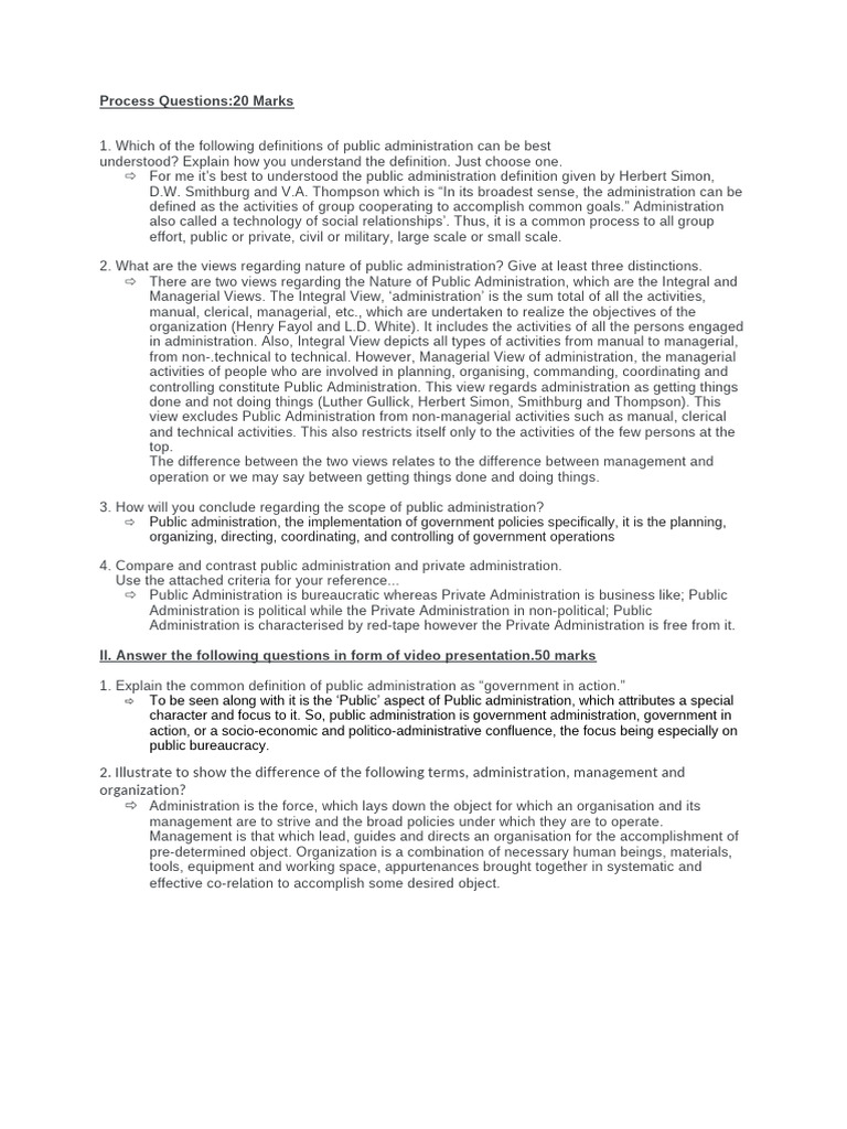 Public Administration | PDF | Bureaucracy