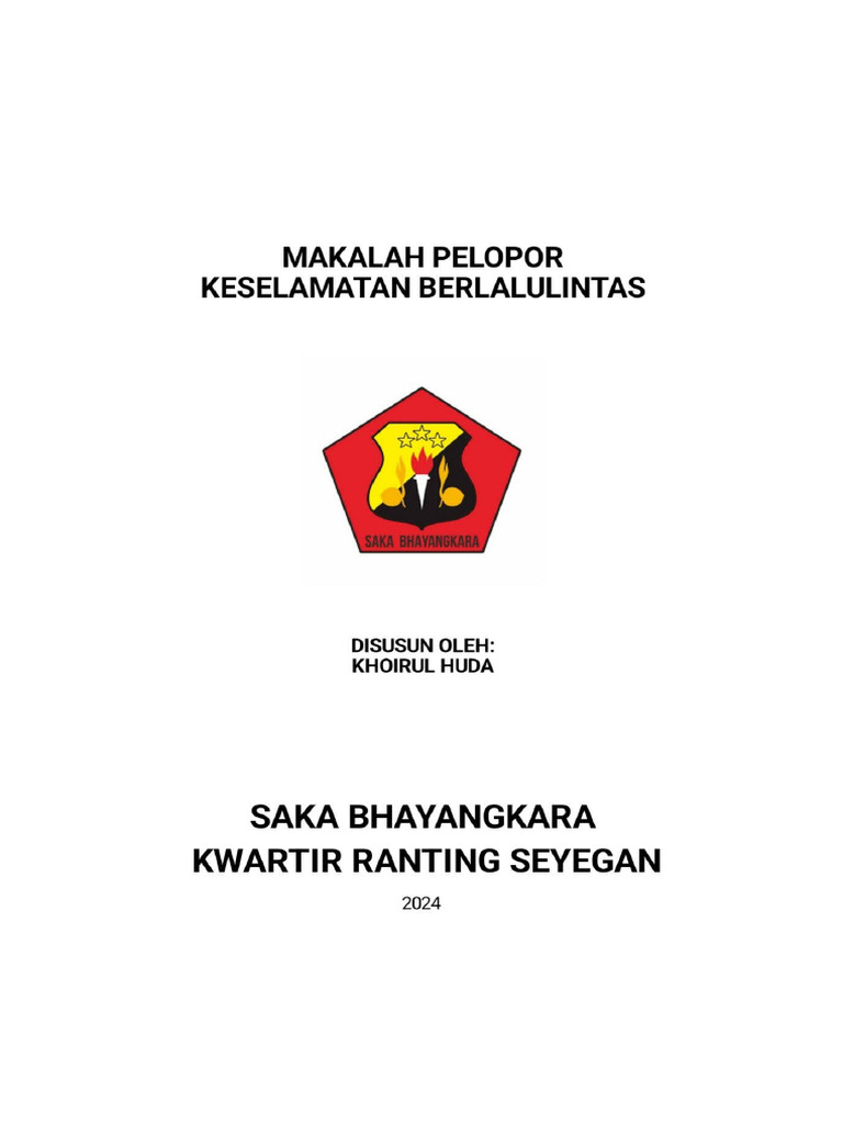 Pelopor Keselamatan Berlalulintas | PDF