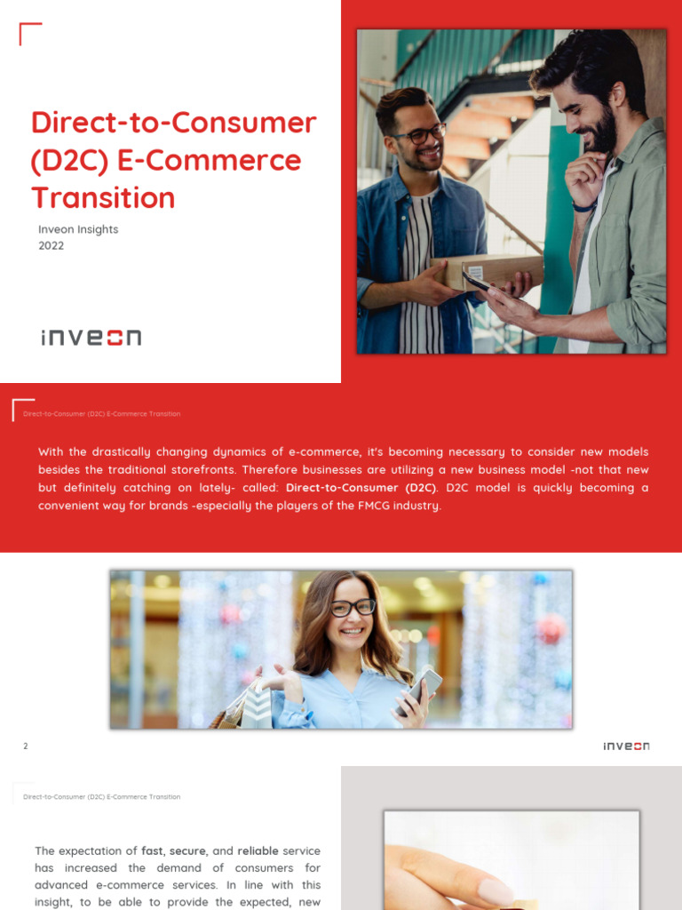 Direct To Consumer d2c e Commerce Transition PDF Compressed | PDF ...
