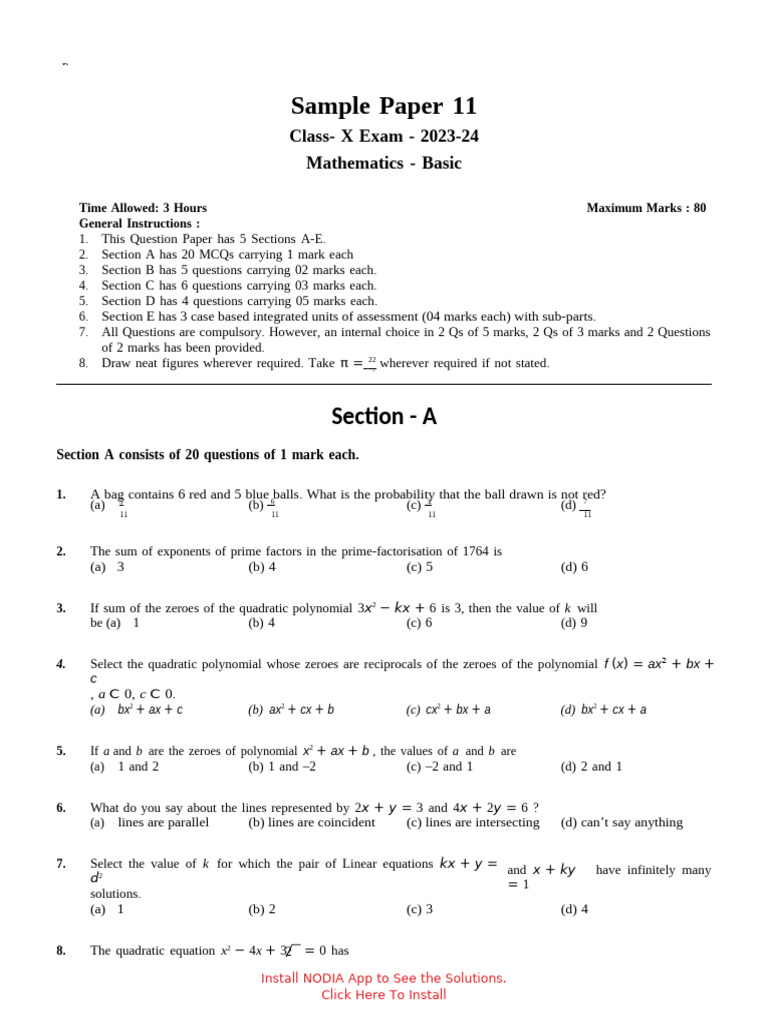 cbjembpu11 | PDF | Zero Of A Function | Polynomial