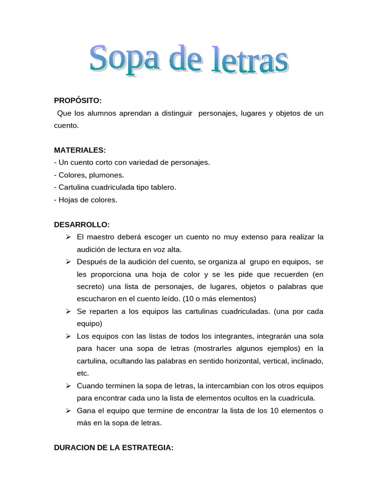 sopa | PDF
