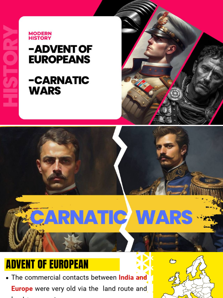 1. Carnatic Wars | PDF