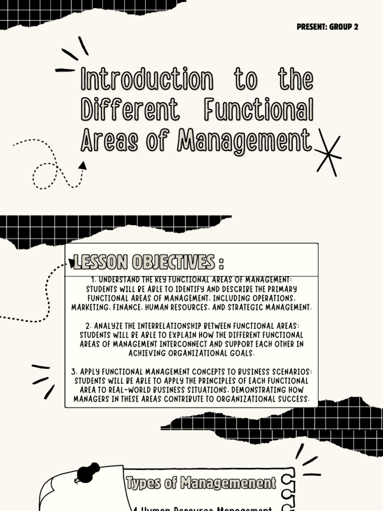Functional Areas of Management | PDF | Human Resources | Business