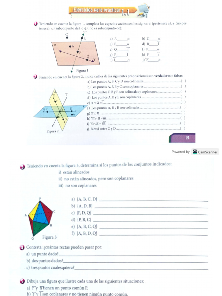 9 Geometría Euclidiana Taller 01 Pdf
