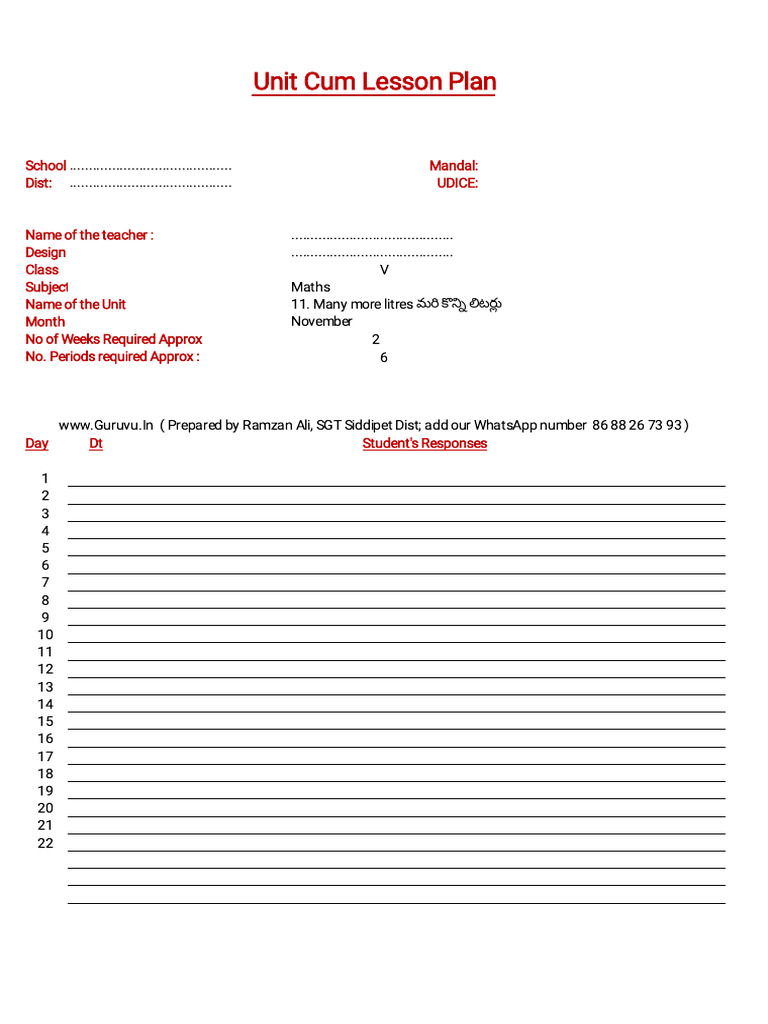 PP 5th Maths 11. How Many Litres | PDF